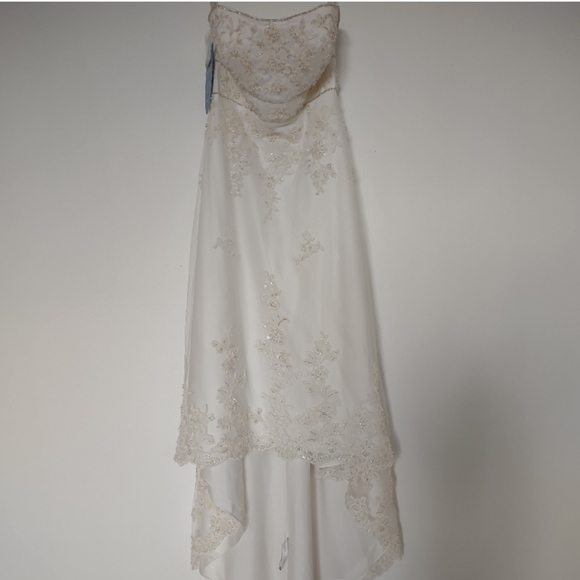 Alfred Angelo | Dresses | Alfred Angelo Embroidered Beads Pearls High ...